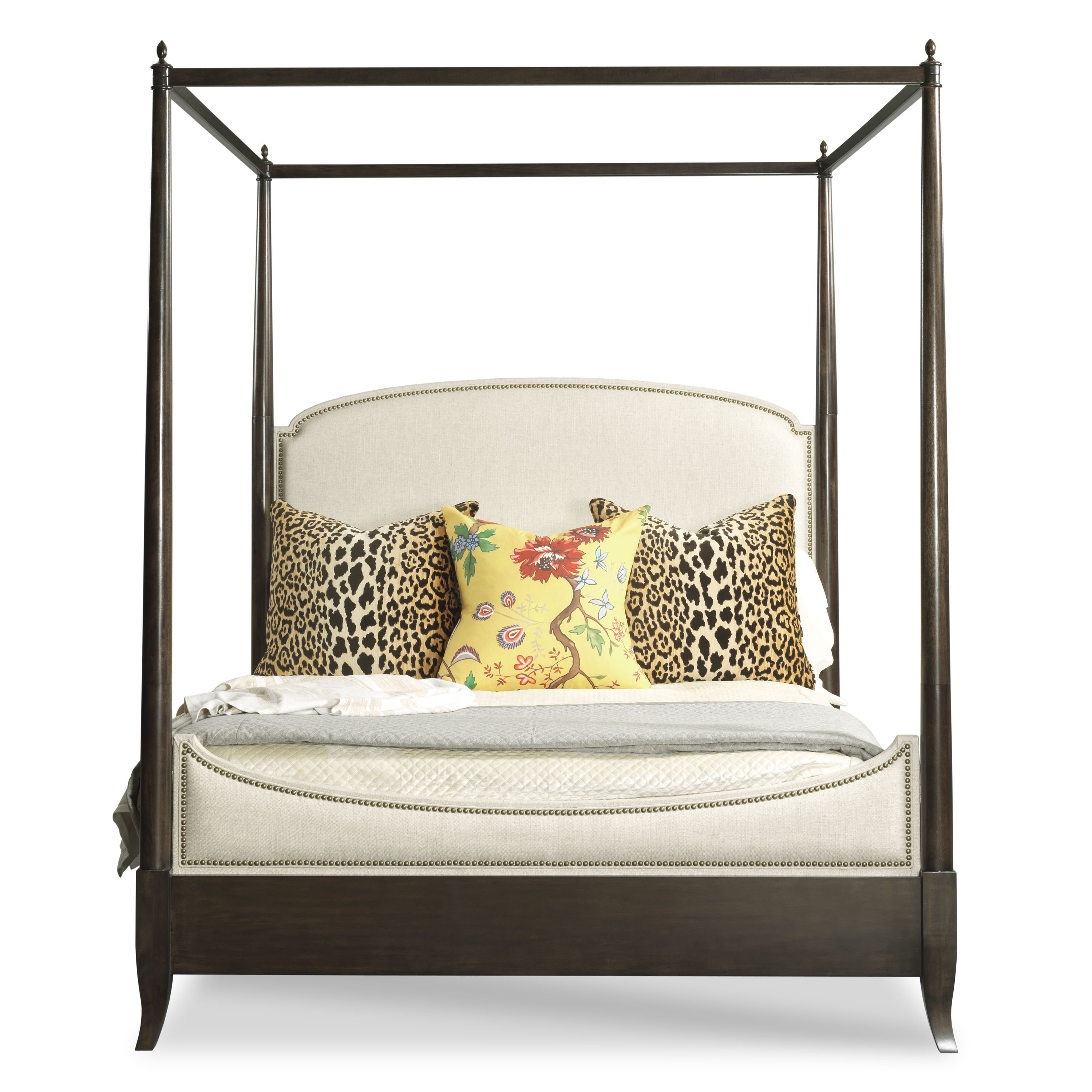 Carrington Low Profile Canopy Bed Woodbridge Furniture Size King